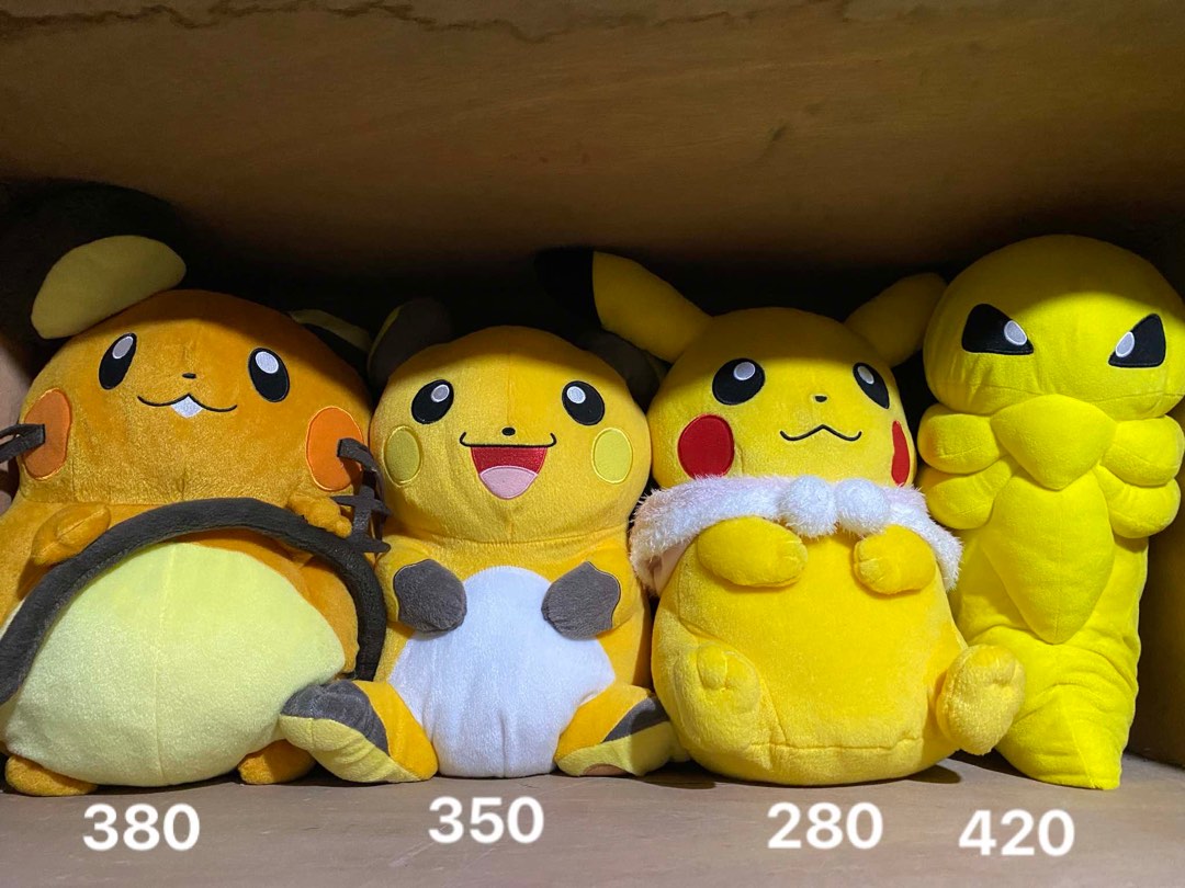 POKEMON PLUSHIES (Well-loved Collection), Hobbies & Toys, Toys & Games ...
