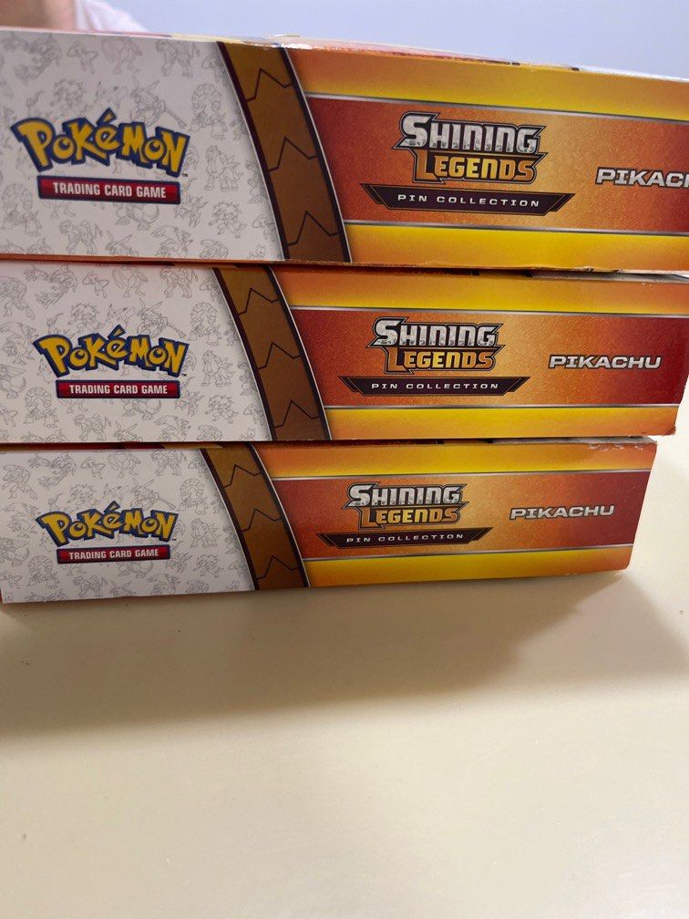 Pokémon Shining Legends, Pikachu Pin collection, Hobbies & Toys, Toys ...