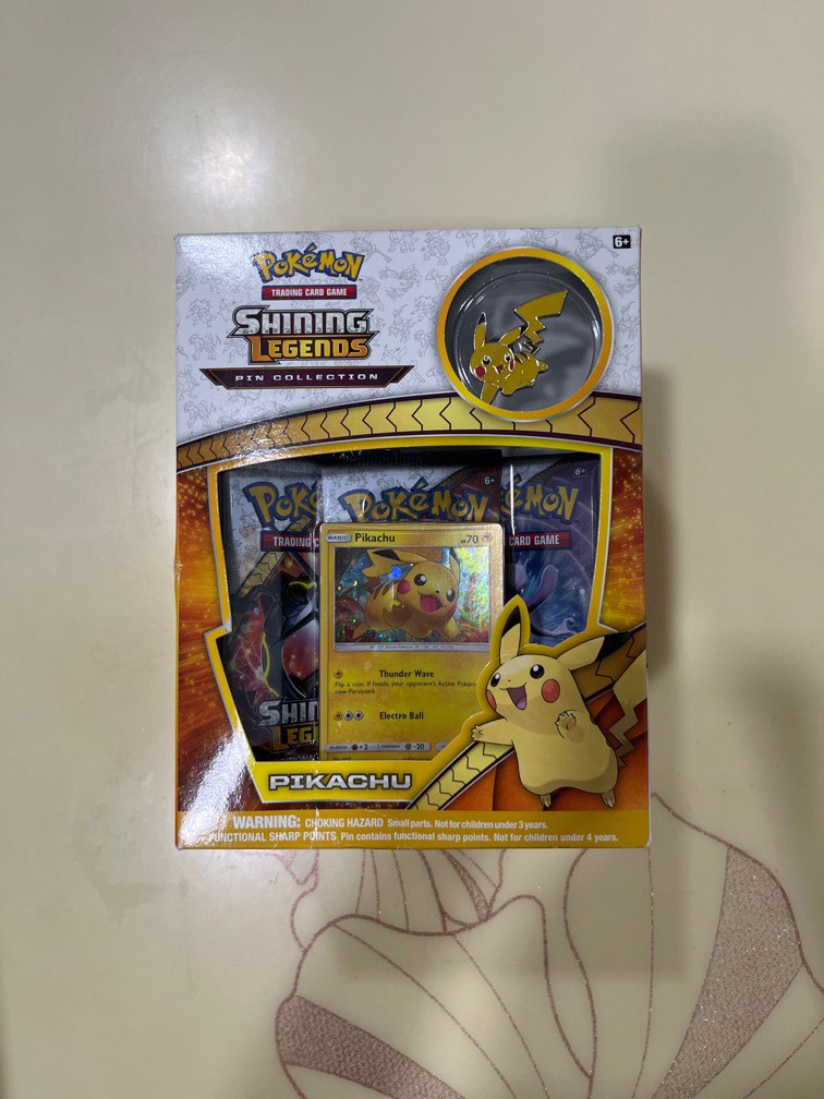 Pokémon Shining Legends, Pikachu Pin collection, Hobbies & Toys, Toys ...