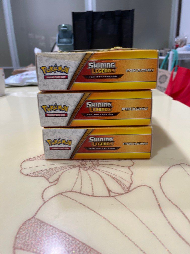 Pokémon Shining Legends, Pikachu Pin collection, Hobbies & Toys, Toys ...
