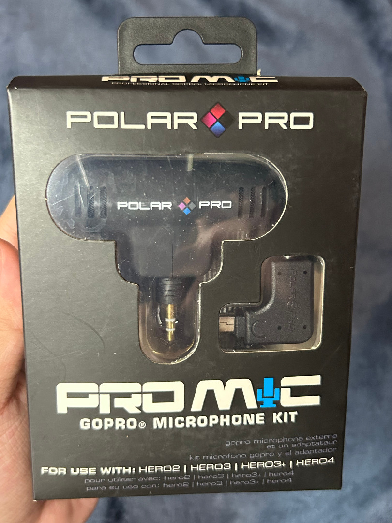 Polar Pro GoPro Microphone Kit (UNTESTED), Audio, Microphones on Carousell