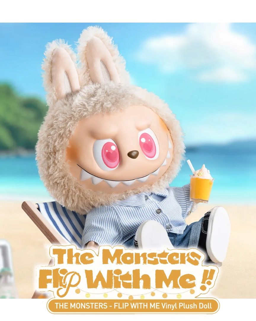 [Pre-order] POP MART LABUBU THE MONSTERS - FLIP WITH ME VINYL PLUSH ...