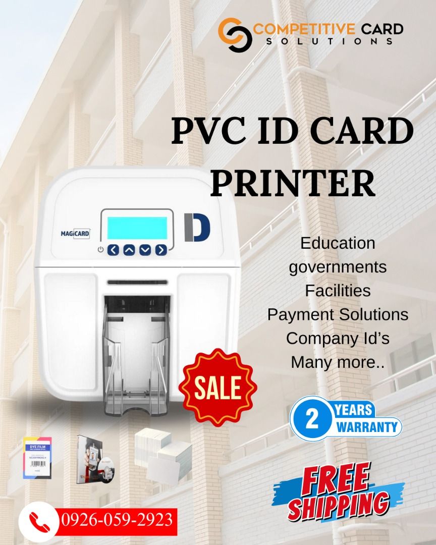 PVC ID CARD PRINTER HEAVY DUTY, Computers & Tech, Printers, Scanners ...