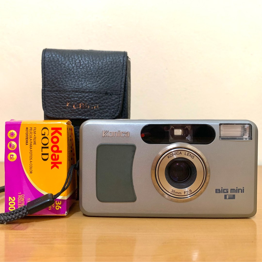 RARE Konica Big Mini F - from Japan (Cheaper alternative to Contax T2 ...