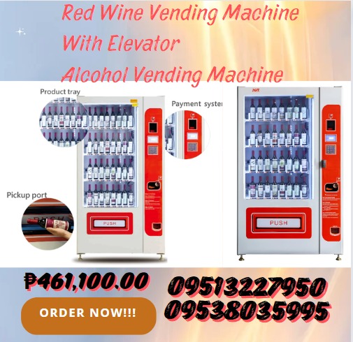 Red Wine Vending Machine With Elevator Alcohol Vending Machine ...