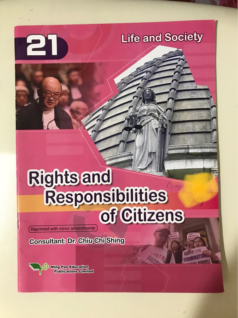 Rights and Responsibilities of Citizens 21, 興趣及遊戲, 書本 & 文具, 教科書 - Carousell