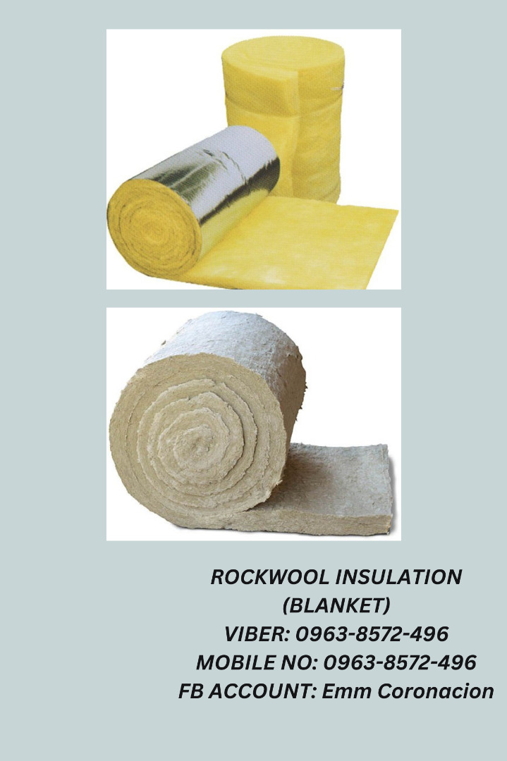 Rockwool Insulation Blanket, Commercial & Industrial, Construction Tools & Equipment on Carousell