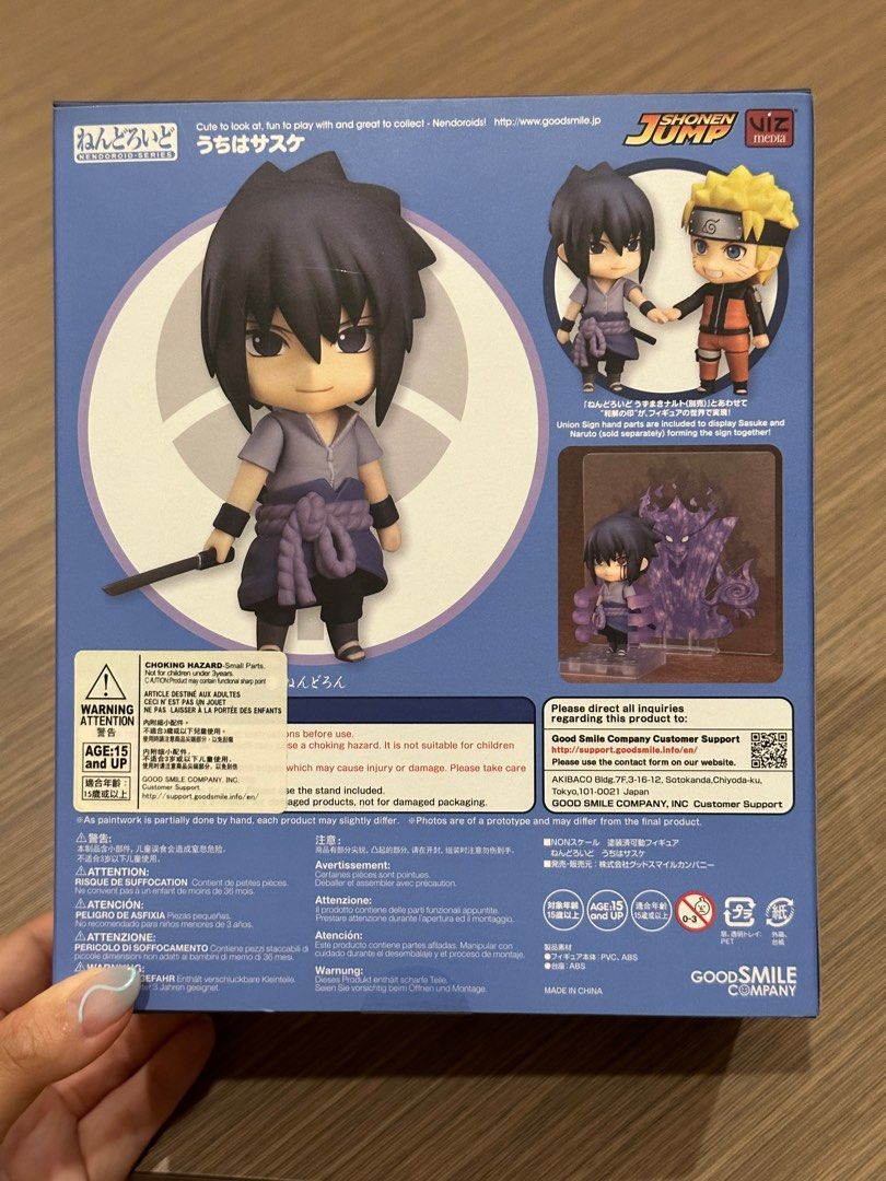 Sasuke Uchiha figure, Hobbies & Toys, Toys & Games on Carousell