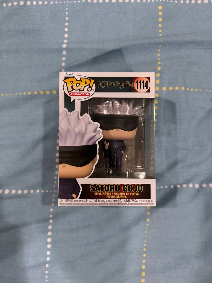 Satoru Gojo Jujutsu Kaisen Anime Funko Pop JJK, Hobbies & Toys, Toys ...