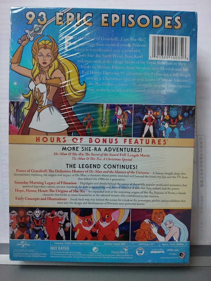 She-Ra Princess of Power the Complete Original Series [ DVD ], Hobbies ...