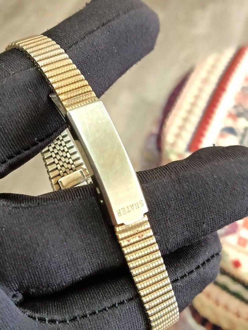 Snater 全金 實用 生活防水 可正常使用 女石英錶 手圍17.5公分, 她的時尚, 手錶及配件, 手錶在旋轉拍賣