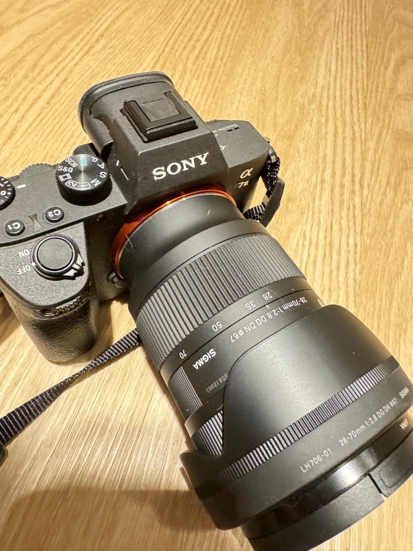 SONY A7M3 + Sigma 28-70mm F2.8, 攝影器材, 相機 - Carousell