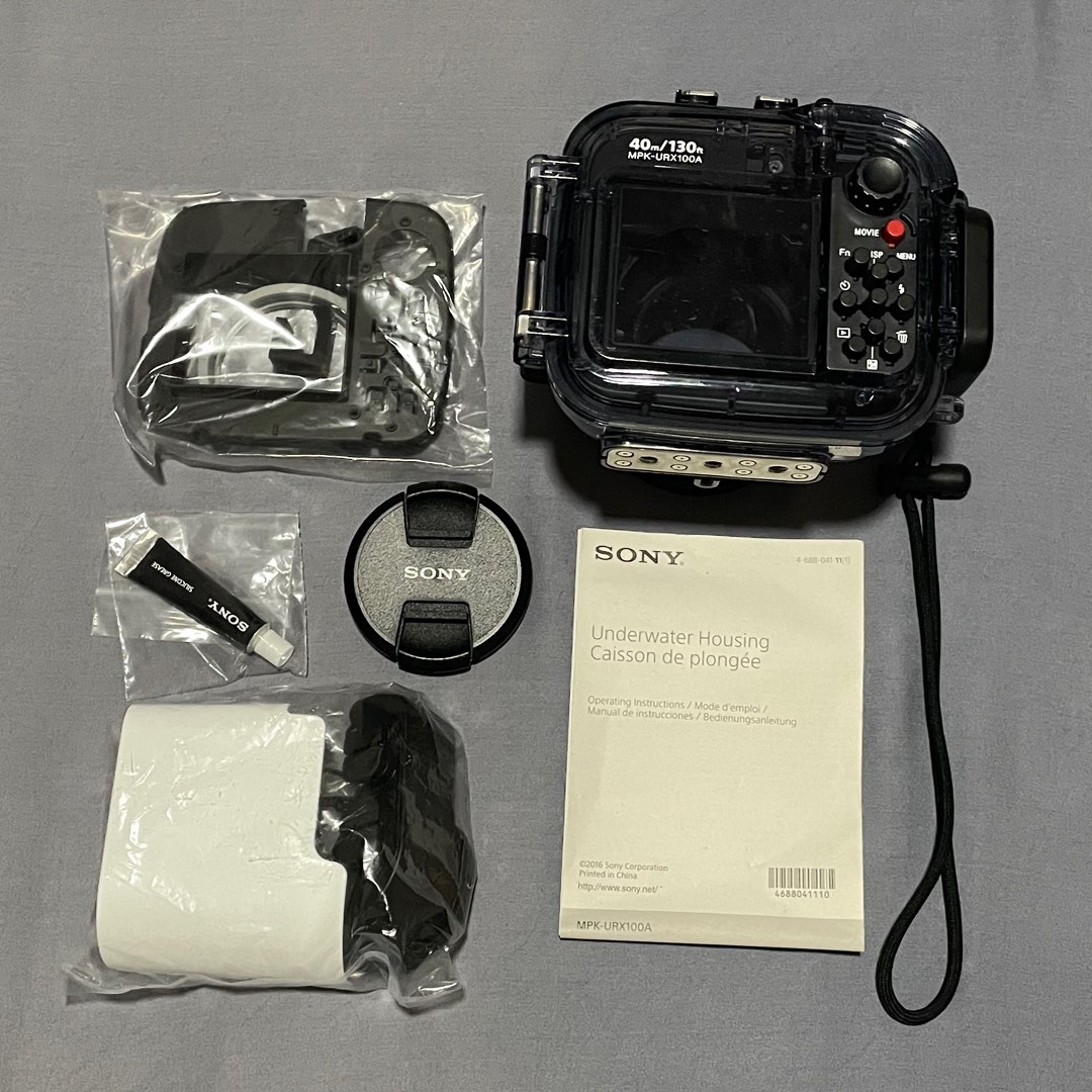 Sony RX100 Underwater Housing for RX100-series Cameras, Photography ...