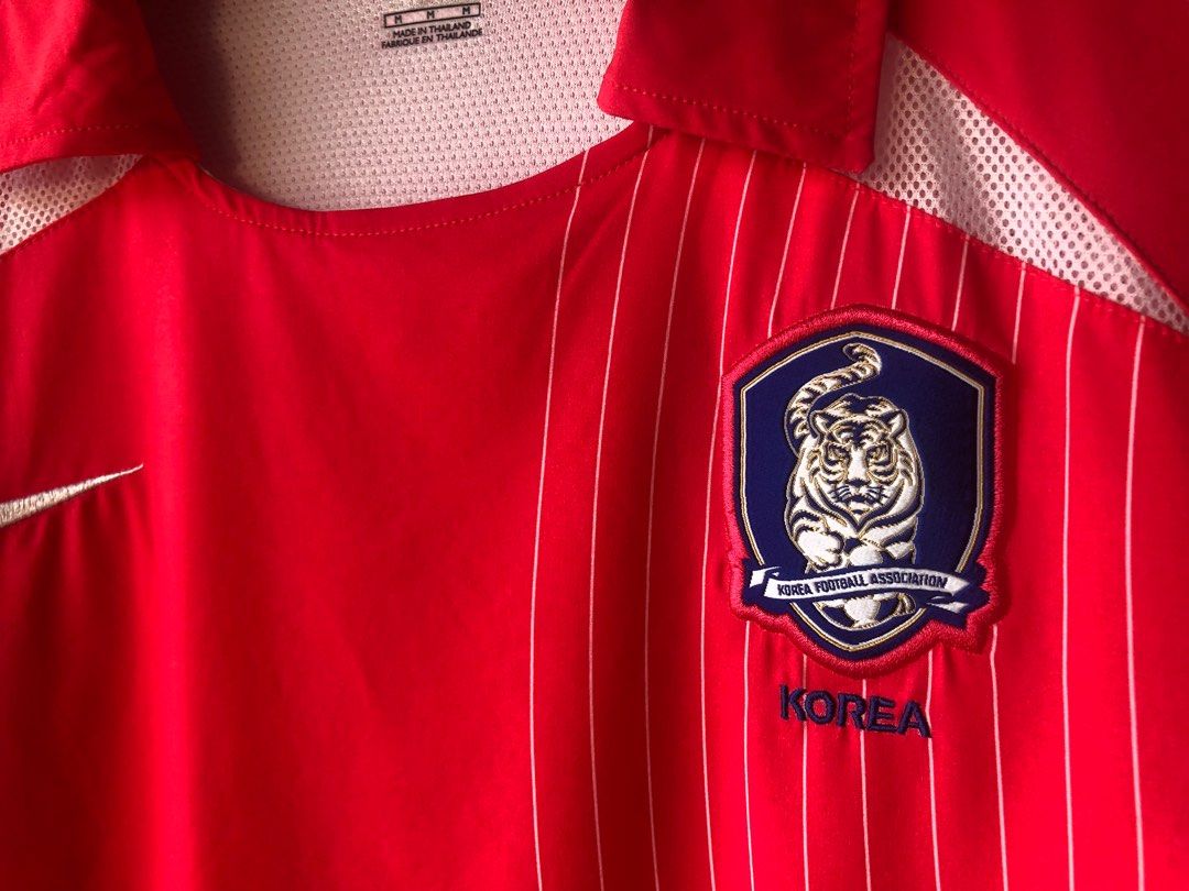South Korea Home kit 2002, Men's Fashion, Activewear on Carousell