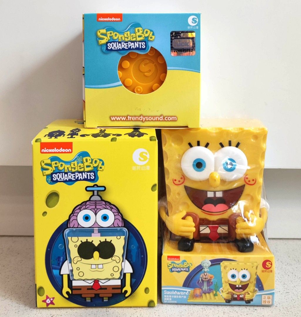 SpongeBob Blind Box Nickelodeon CPCM Miniso, Hobbies & Toys ...