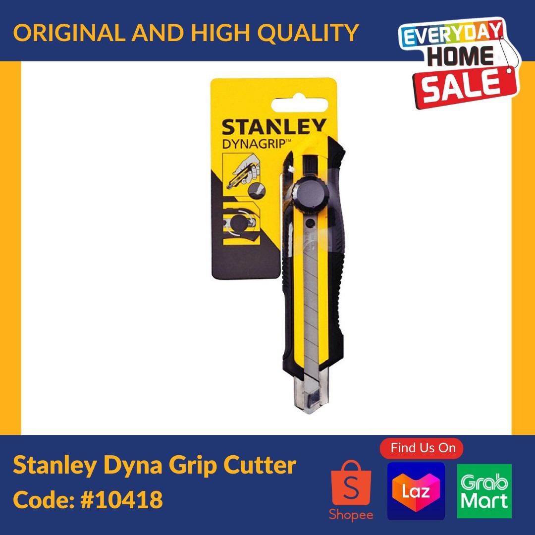 Stanley DynaGrip Snap-Off Knife, Commercial & Industrial, Construction ...