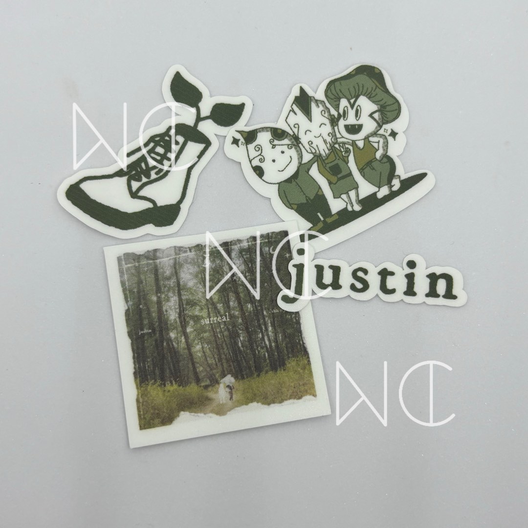 SURREAL STICKERS {VISAR SOCIETY X JUSTIN} | SB19, Hobbies & Toys ...
