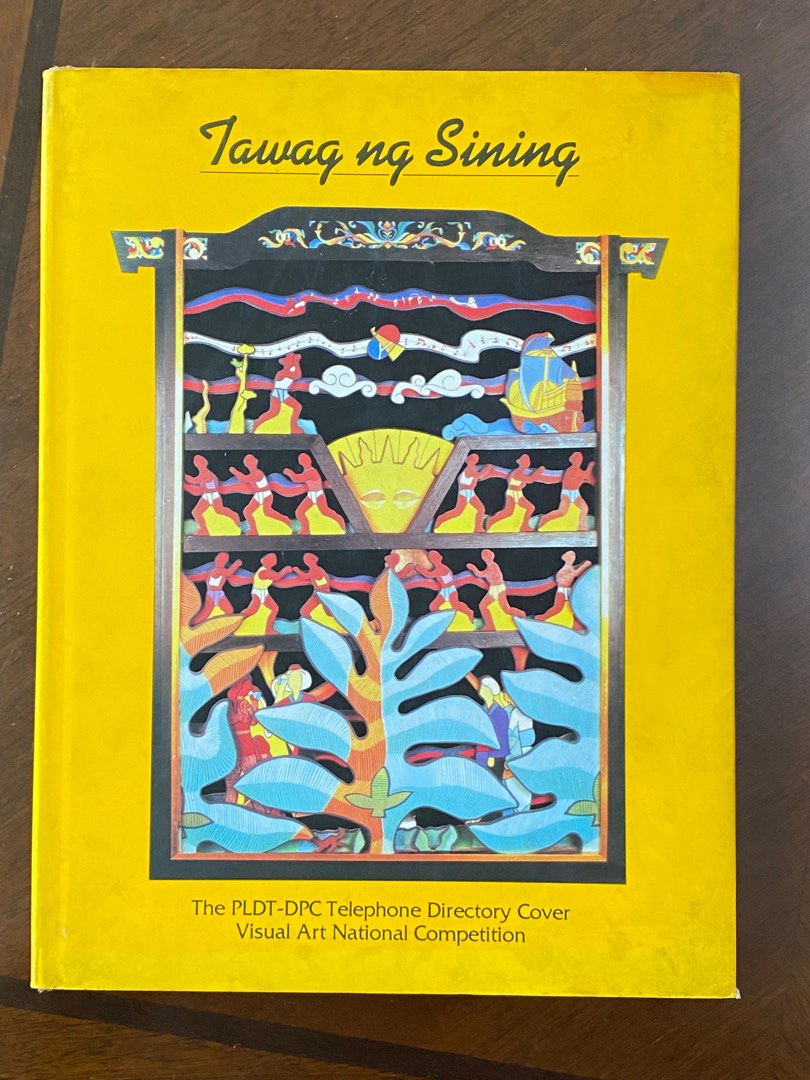 Tawag ng Sining - Pldt Dpc Telephone Directory Cover Visual Art Nation ...