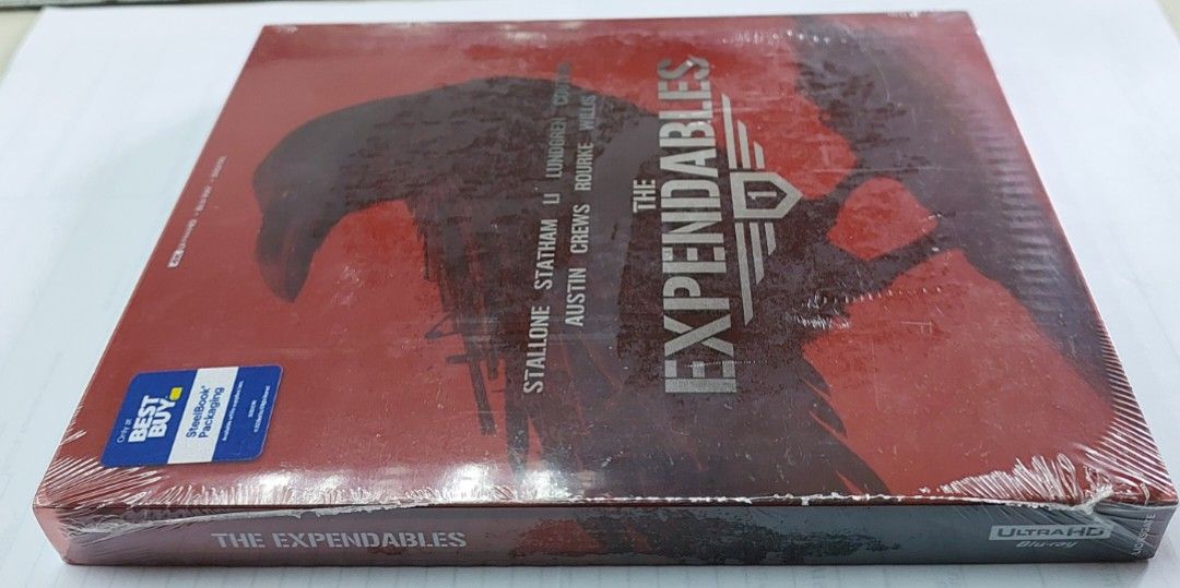 The Expendables 4K Steelbook [ Blu-Ray ], Hobbies & Toys, Music & Media ...