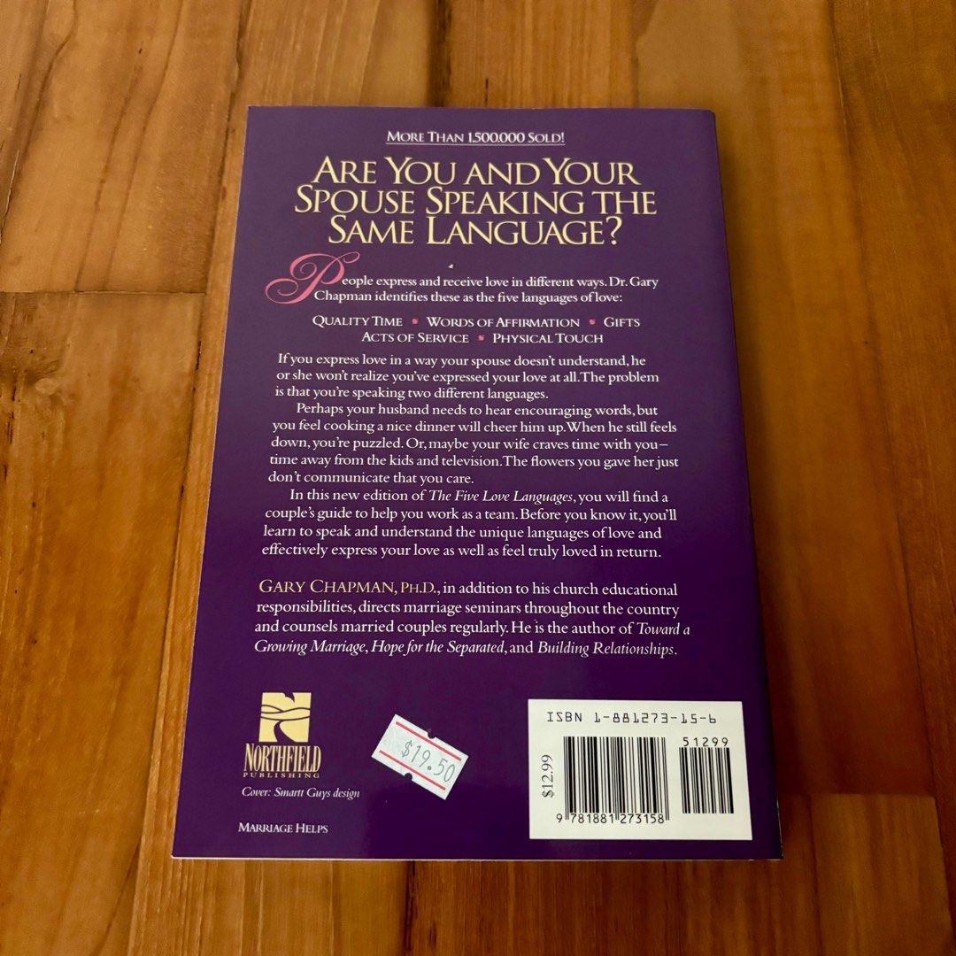 The Five Love Languages: How to Express Heartfelt Commitment to Your ...