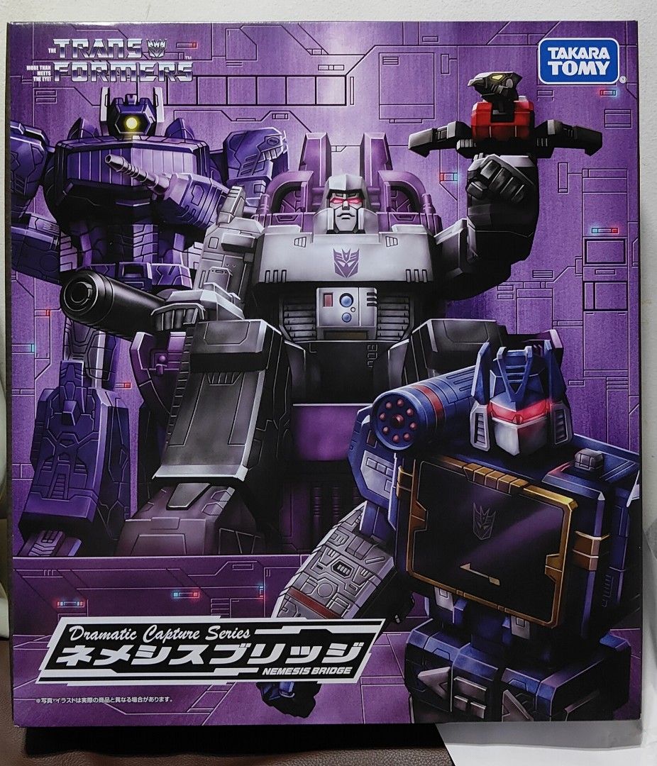 Transformers Dramatic Capture Series Nemesis Bridge Megatron Soundwave ...
