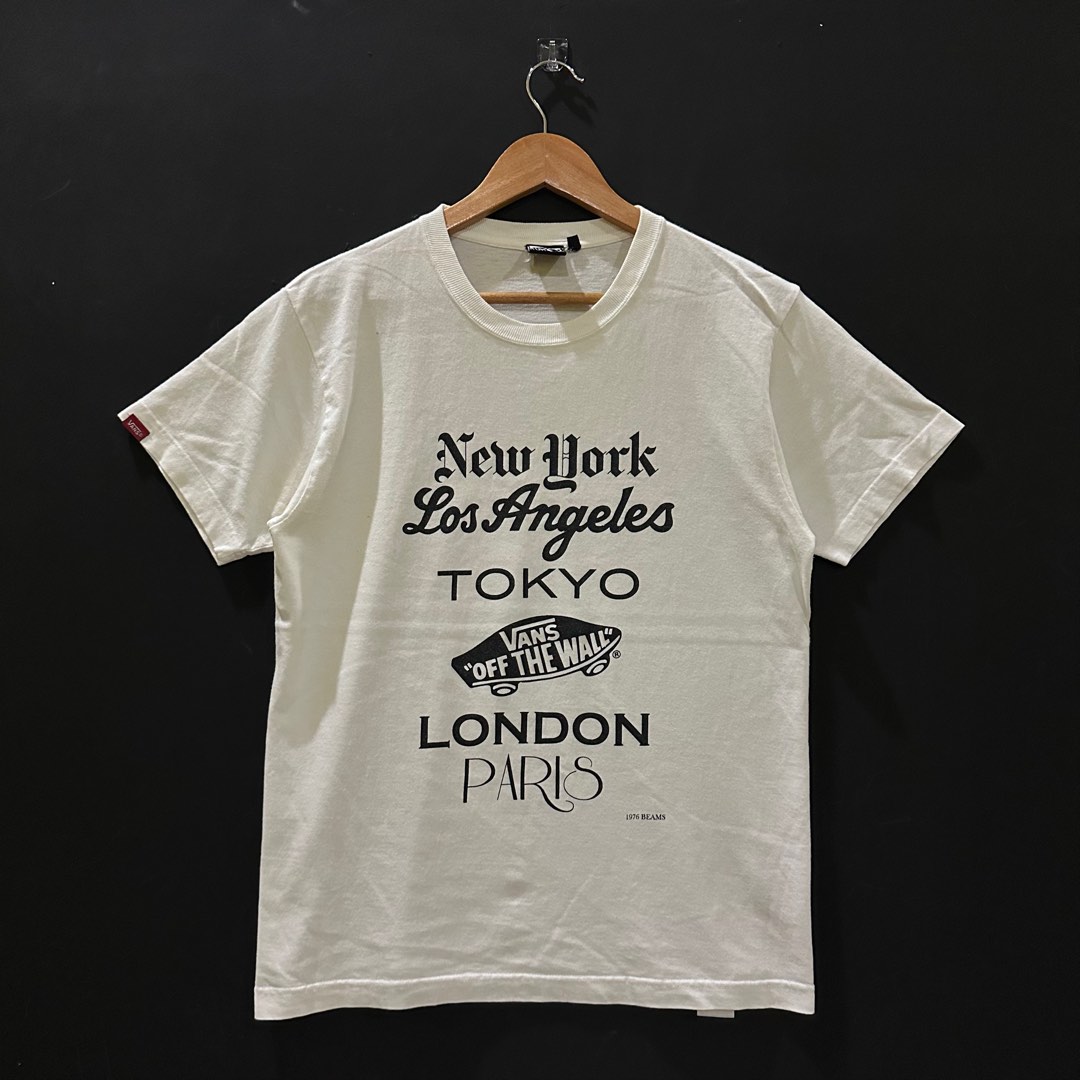 Vans Collab Beams, Men's Fashion, Tops & Sets, Tshirts & Polo Shirts on ...