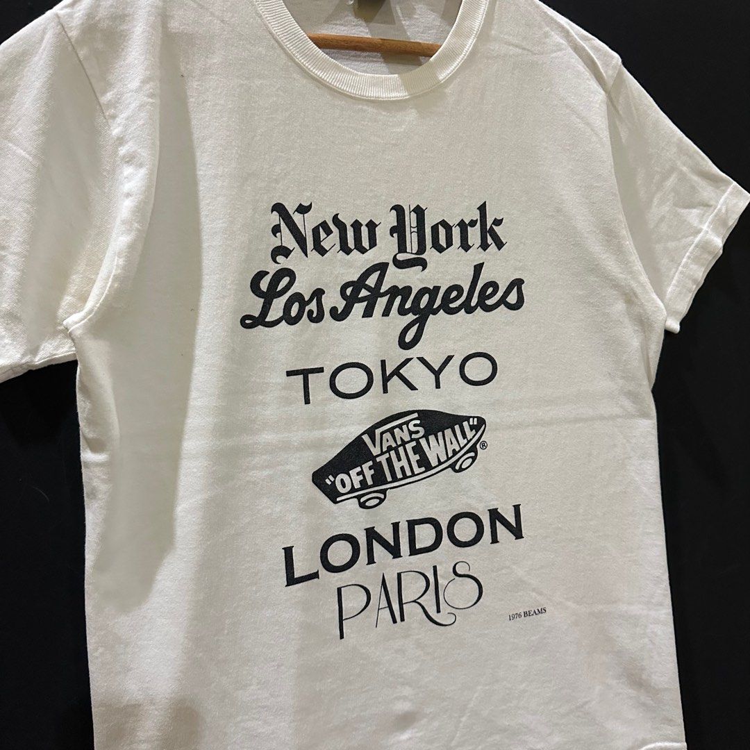 Vans Collab Beams, Men's Fashion, Tops & Sets, Tshirts & Polo Shirts on ...