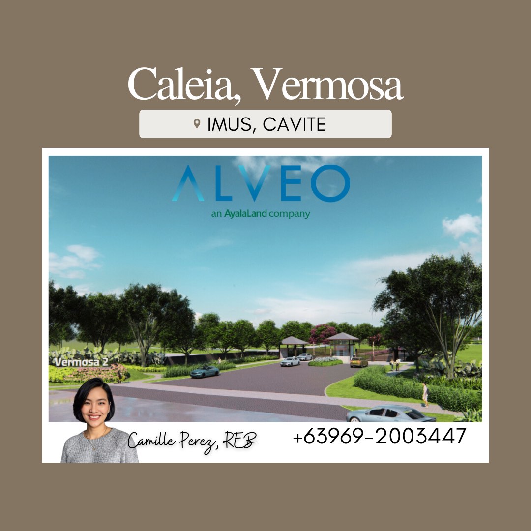 Vermosa Caleia Prime Lot Only in Imus Cavite near Landers, Vermosa ...