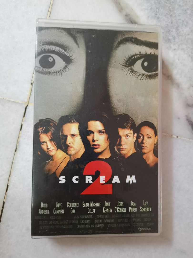 VHS SCREAM 2, Hobbies & Toys, Music & Media, CDs & DVDs on Carousell
