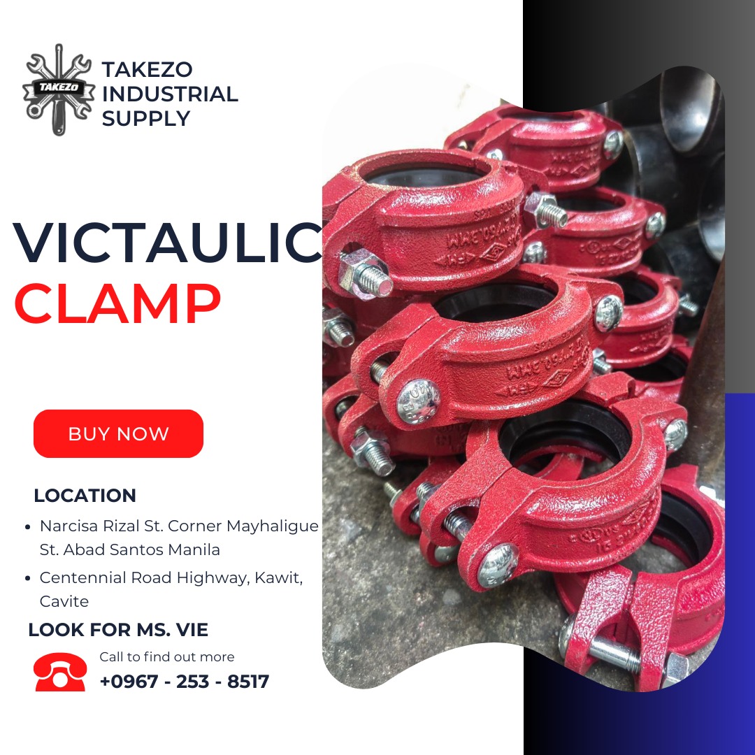 VICTAULIC CLAMP, Commercial & Industrial, Industrial Equipment on Carousell