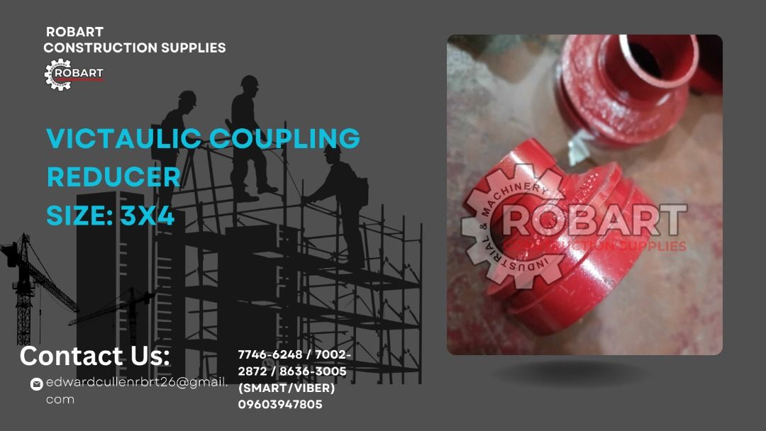 Victaulic Coupling Reducer, Commercial & Industrial, Construction ...