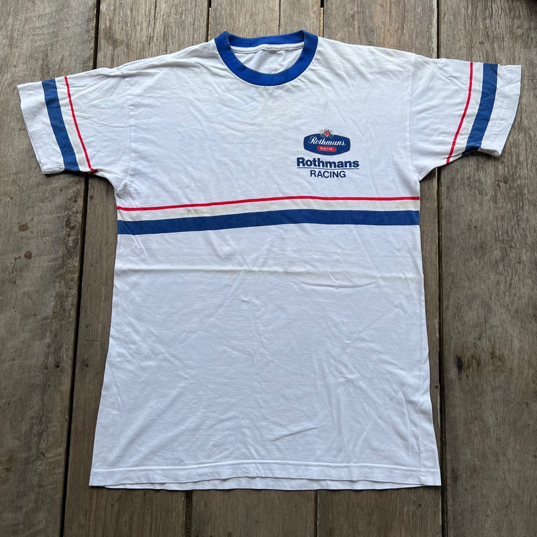 Vintage Rothmans Racing Permotoran T-shirt, Men's Fashion, Tops & Sets ...