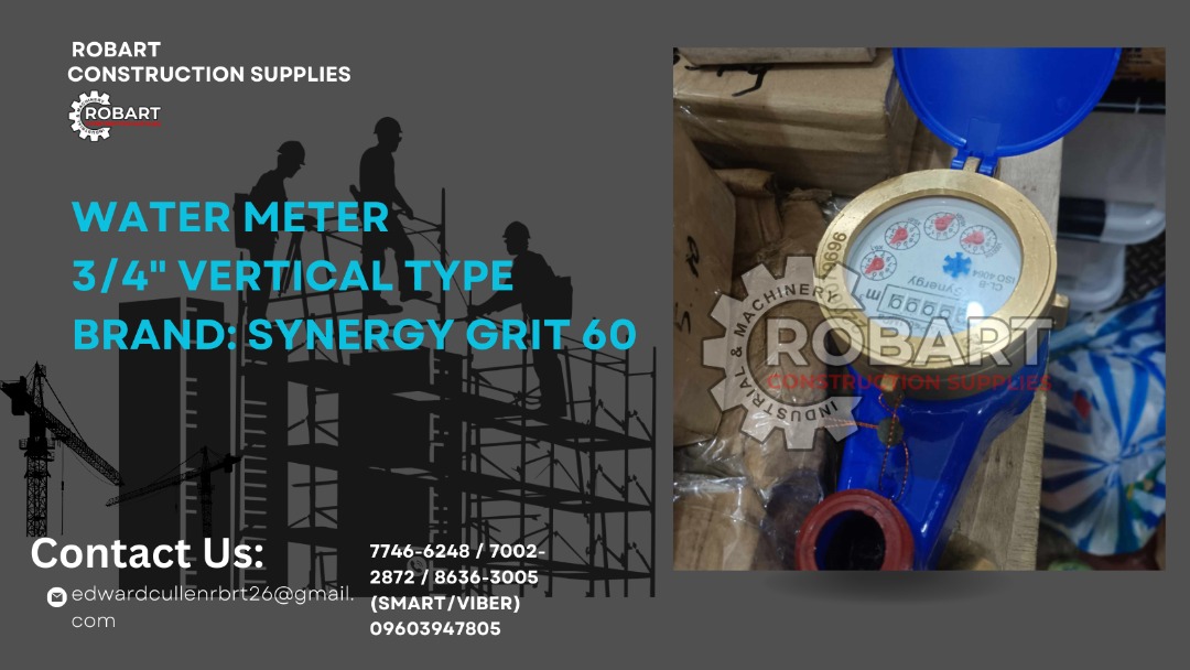 water meter w/ testing fee SYNERGY 3/4", Commercial & Industrial ...