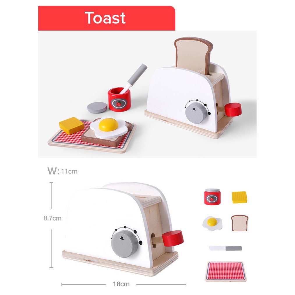 WOODEN TOASTER, Hobbies & Toys, Toys & Games on Carousell