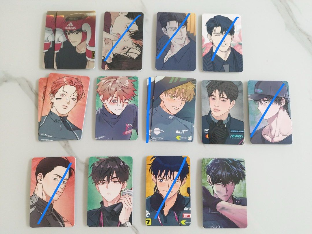 WTS/WTT Racing to another pink /Payback offical photocards lezhin ...
