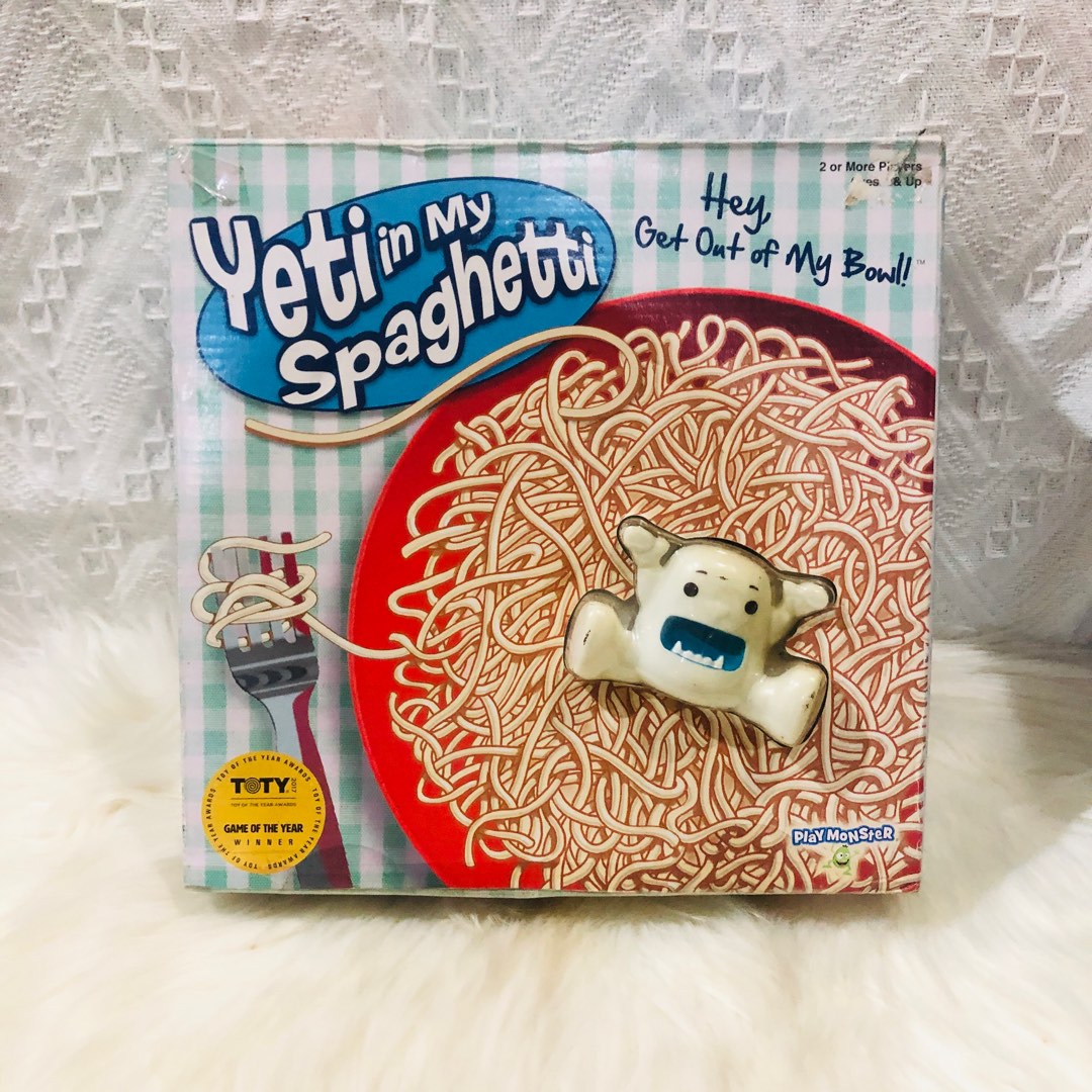 Yeti In My Spaghetti >> Preloved Bundle, Hobbies & Toys, Toys & Games ...