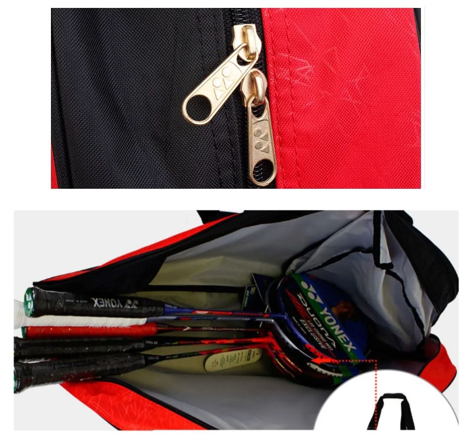 YONEX Lin Dan Limited Edition Tournament Bag (Red/Black) - Ultimate ...