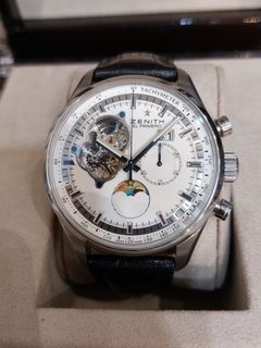 Zenith El Primero Chronomaster Open Grand Date Moonphase Rose Gold ...