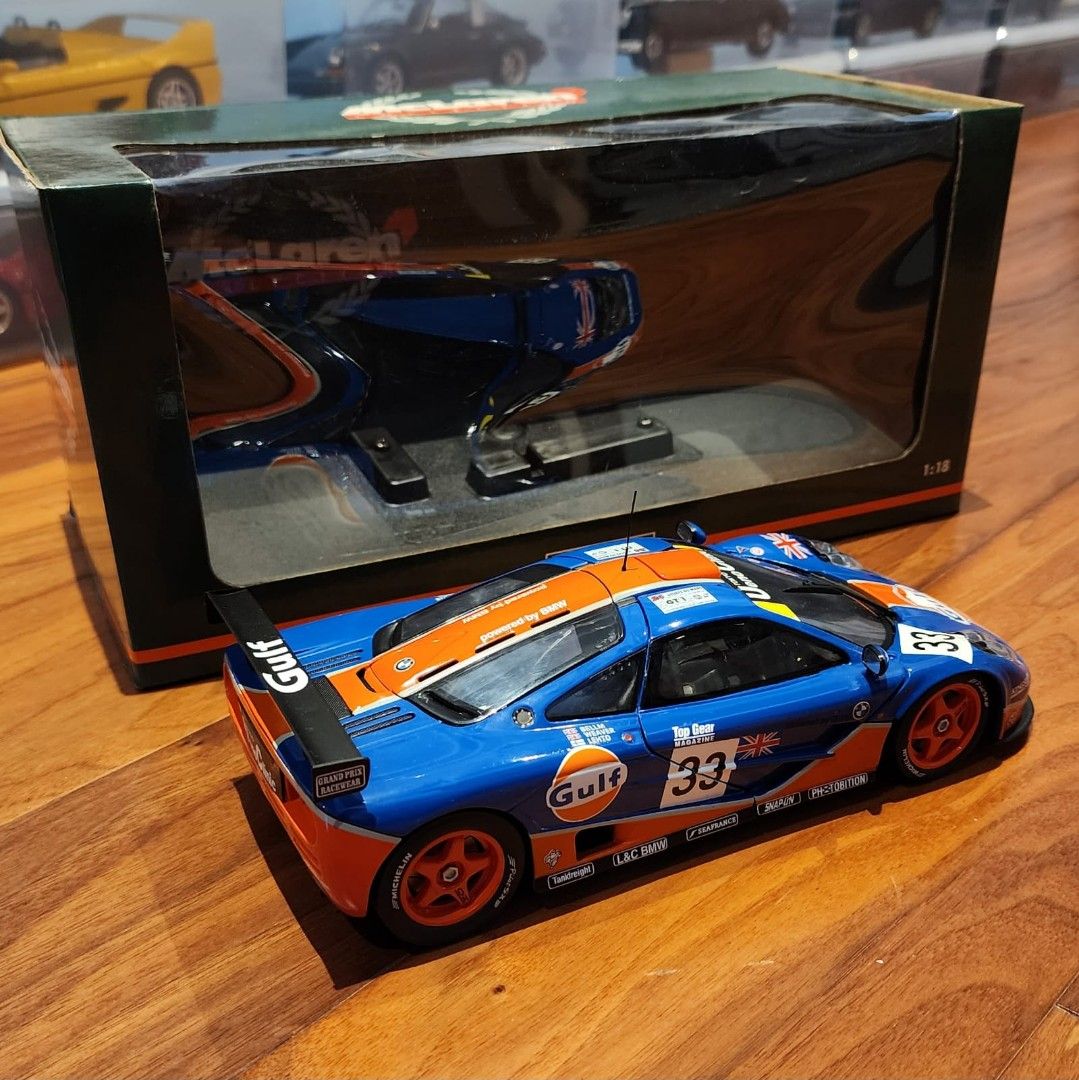1/18 UT Model Mclaren F1 GTR old autoart not kyosho norev ignition ...