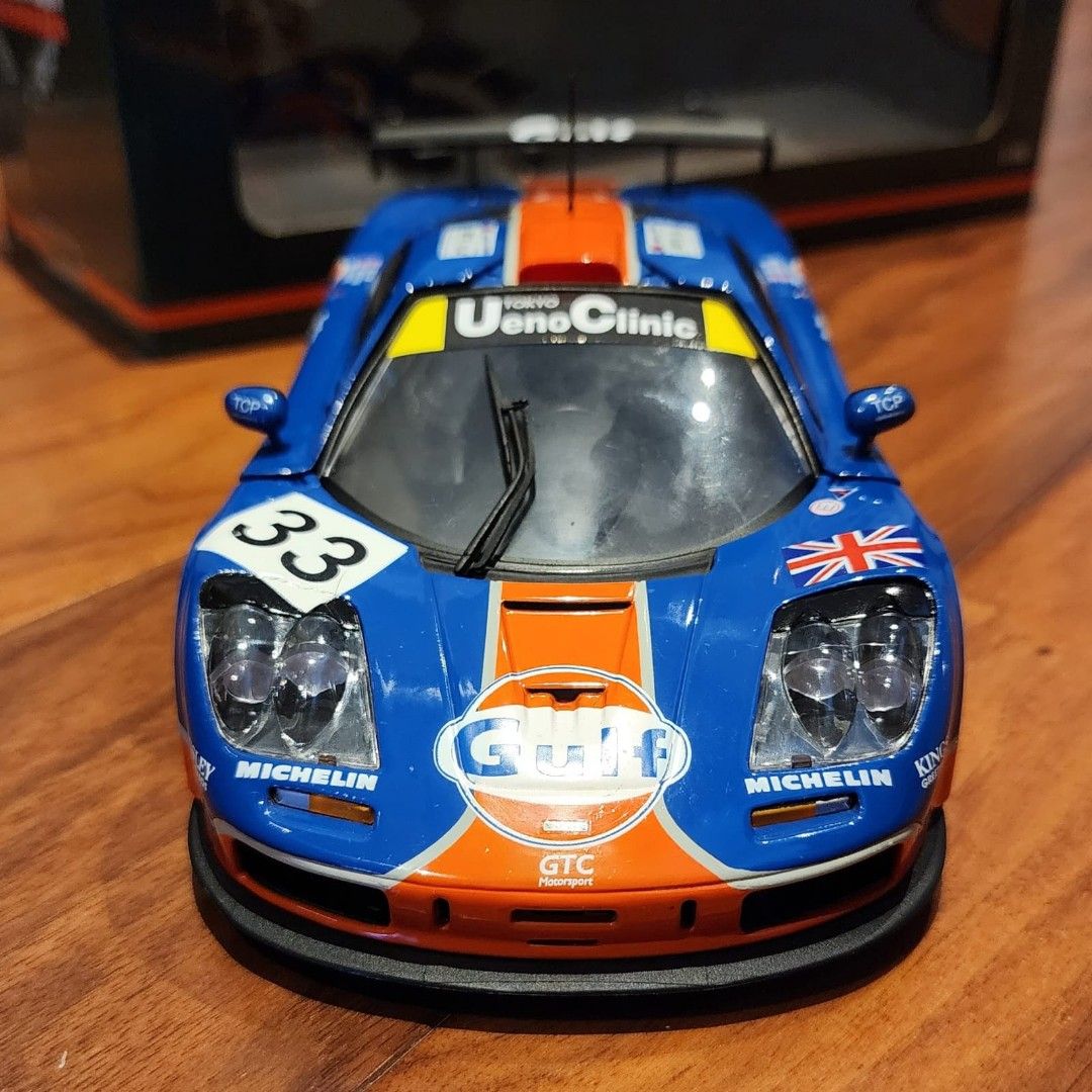 1/18 UT Model Mclaren F1 GTR old autoart not kyosho norev ignition ...