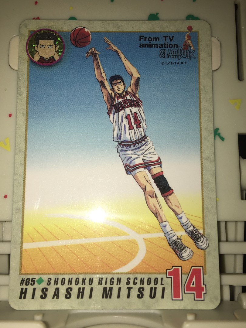 1994 Slamdunk card Hisashi Mitsui #65, Hobbies & Toys, Toys & Games on ...