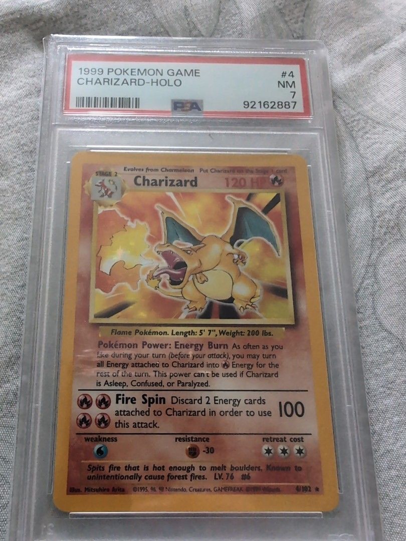 1999 Charizard unlimited, Hobbies & Toys, Memorabilia & Collectibles ...