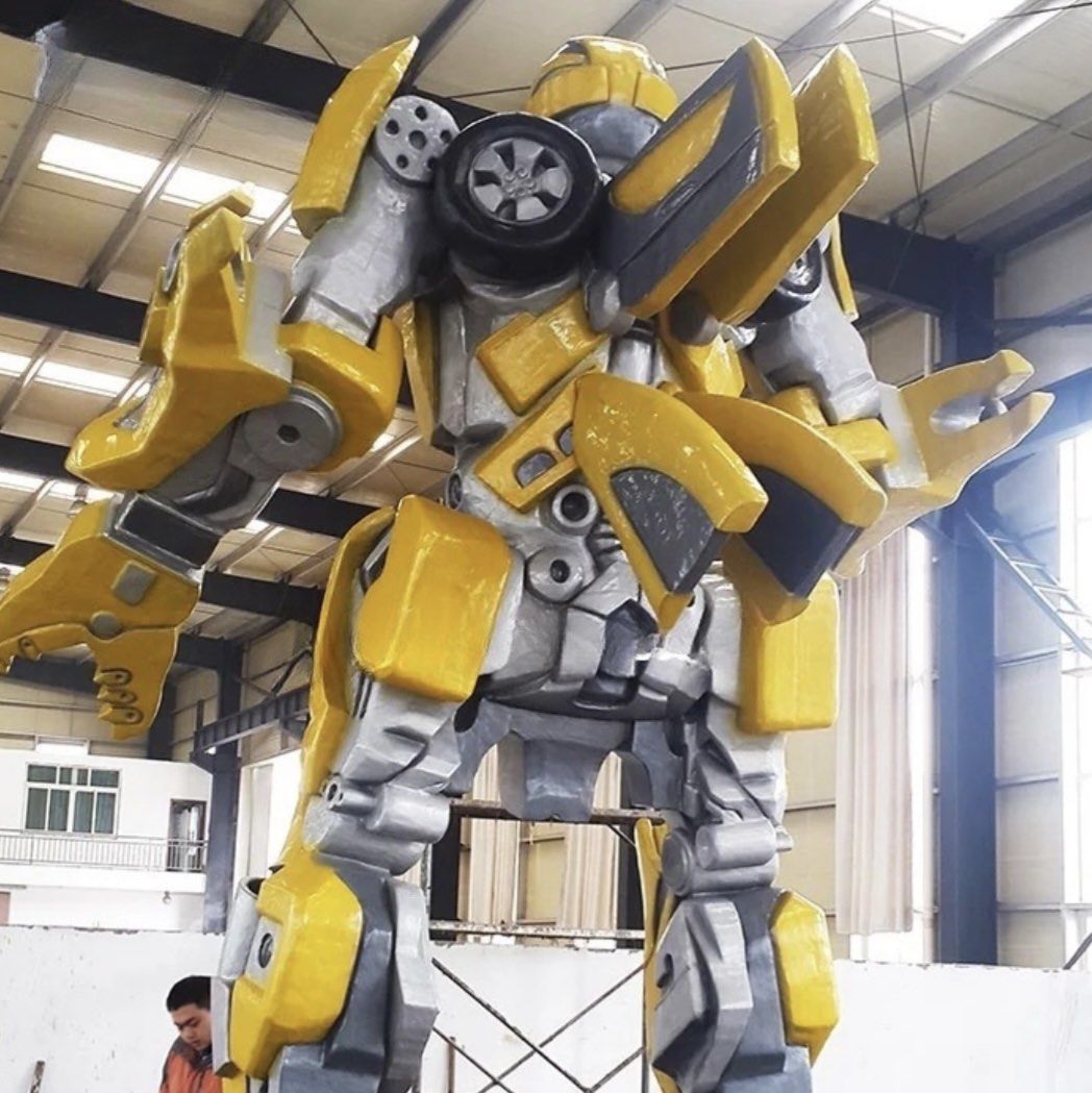 200cm Life Size Animatronic Transformers Robot Model (Any Height Is ...