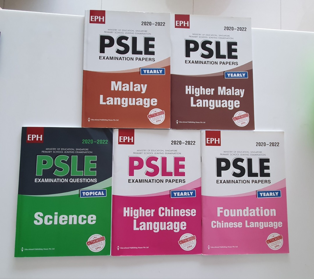 2020-2022 PSLE Past Year Exam Questions (with answer booklet), Hobbies & Toys, Books & Magazines ...