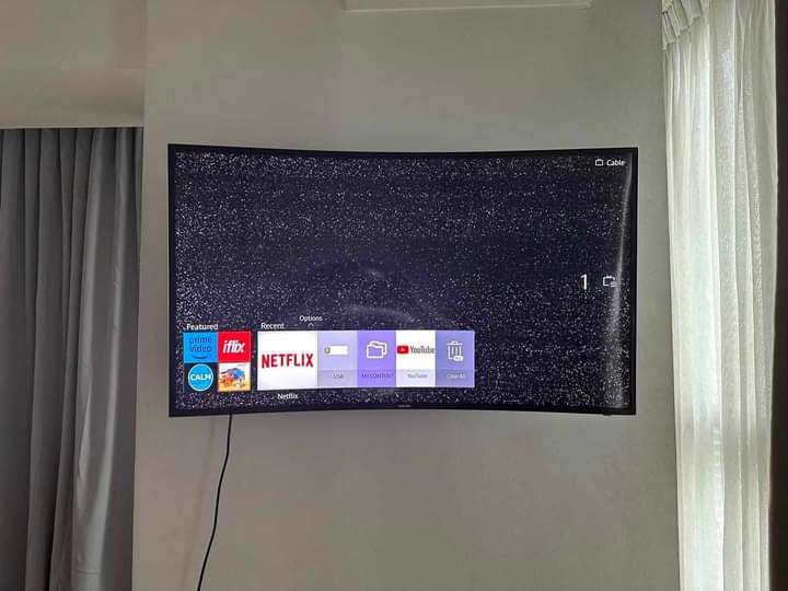 48" Ultra HD 4K Samsung Curved Smart TV JU6600, TV & Home Appliances ...