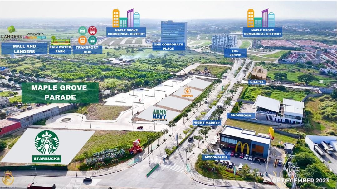 524 sqm Commercial Lot for sale at Maple Grove by Megaworld at General ...