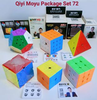 7⃣5⃣🌋 Rubiks Cube BRAND NEW Set 75 Mixed Brands Package of 8 WCA Cubes ...