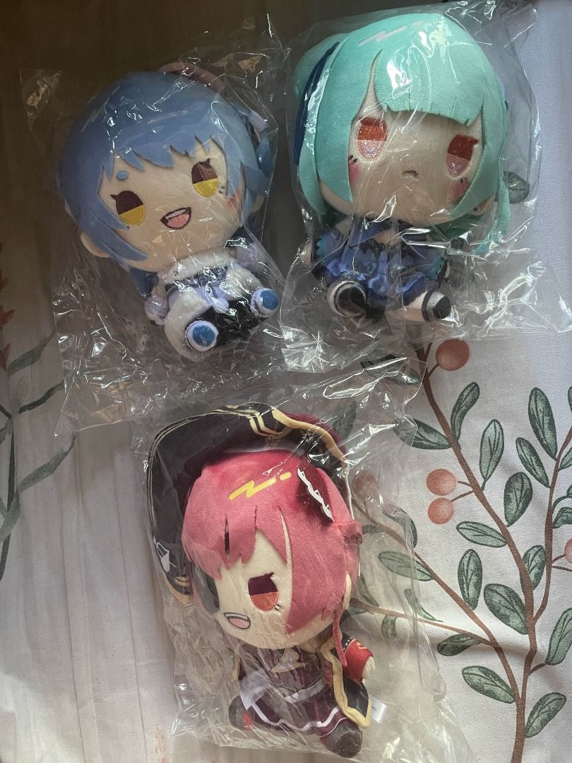 [$60-100] Hololive x Don Quijote Donki Limited Edition Mochi Dolls ...