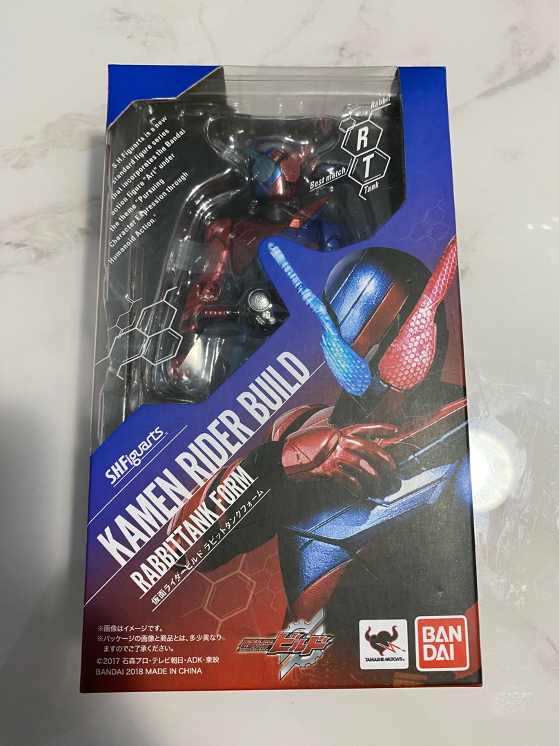 幪面超人 shf s.h.figuarts build Karen rider build rabbit tank form 桐生戰兔 非真骨 ...
