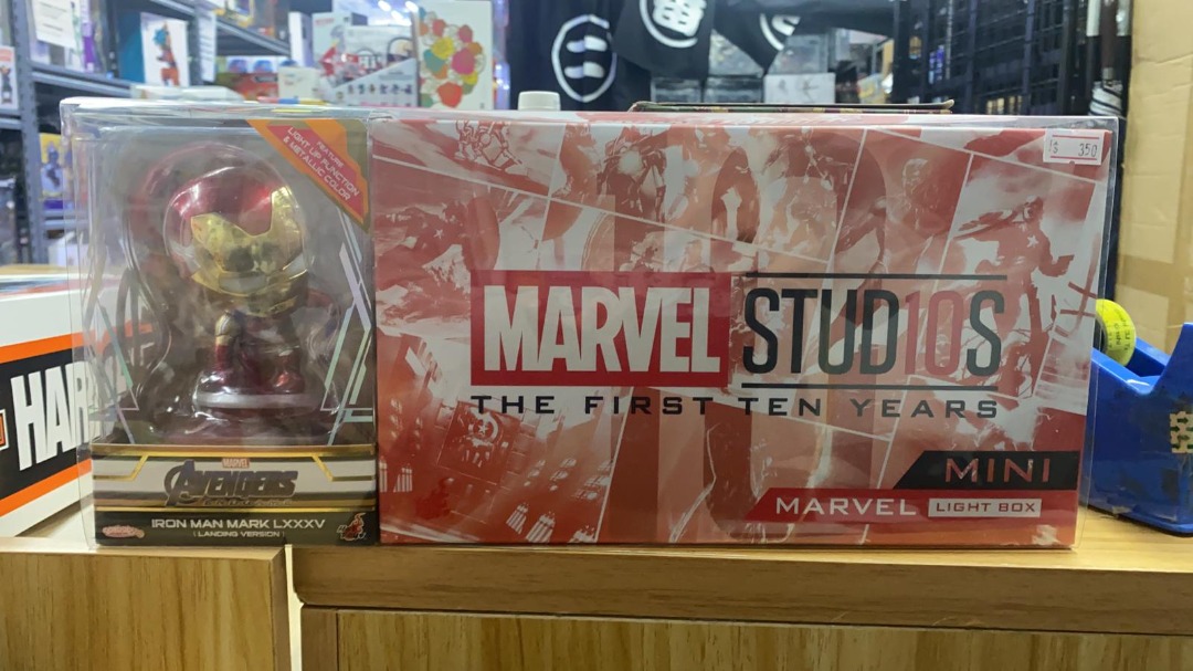 全新 Hottoys Ironman Mk 85 Mark 85 LXXXV Cosbaby Mini Light Box Endgame ...